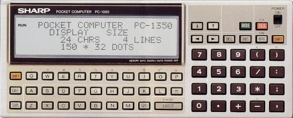 Elmar's Virtuelles Computer Museum - Sharp PC-1350